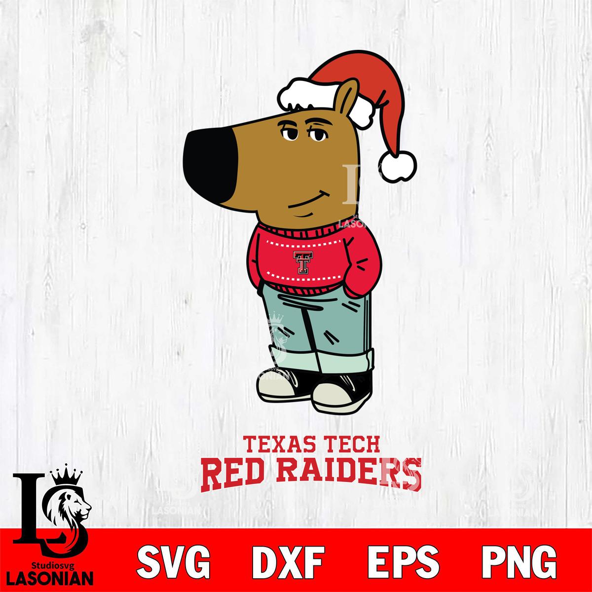 Texas Tech Red Raiders Chill Guy Christmas – lasoniansvg