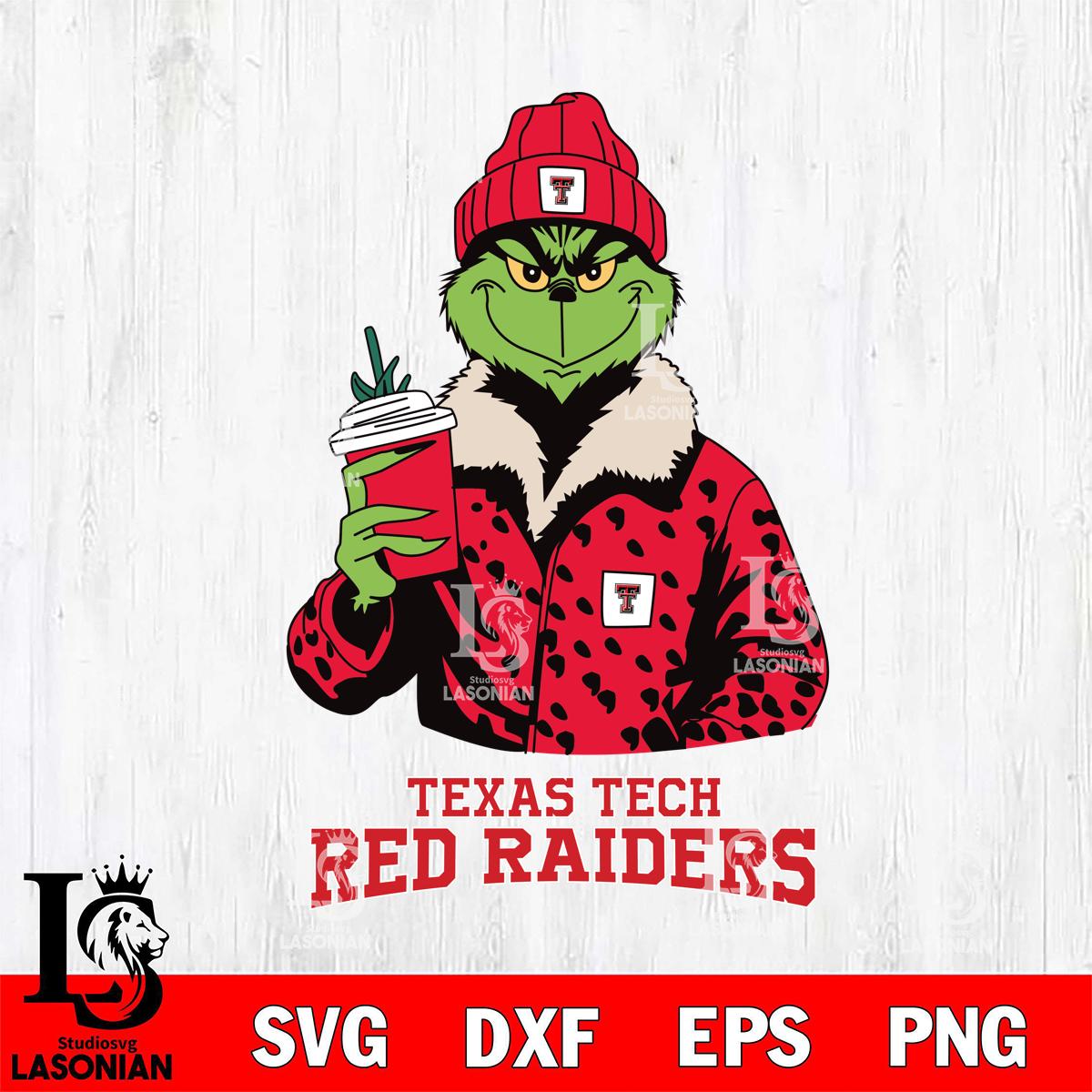 Texas Tech Red Raiders Grinch Christmas – lasoniansvg