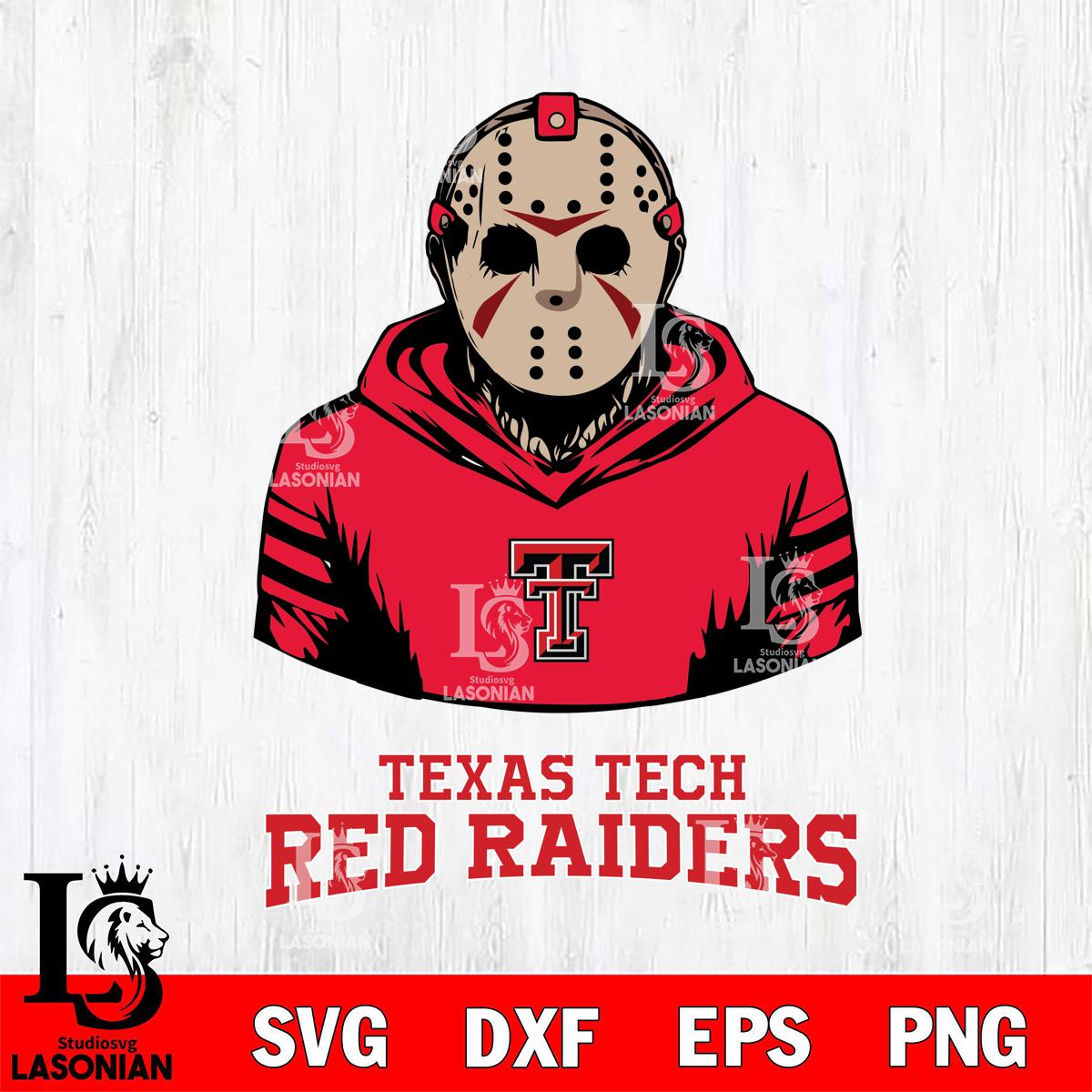 Texas Tech Red Raiders Jason Voorhees 4 – lasoniansvg