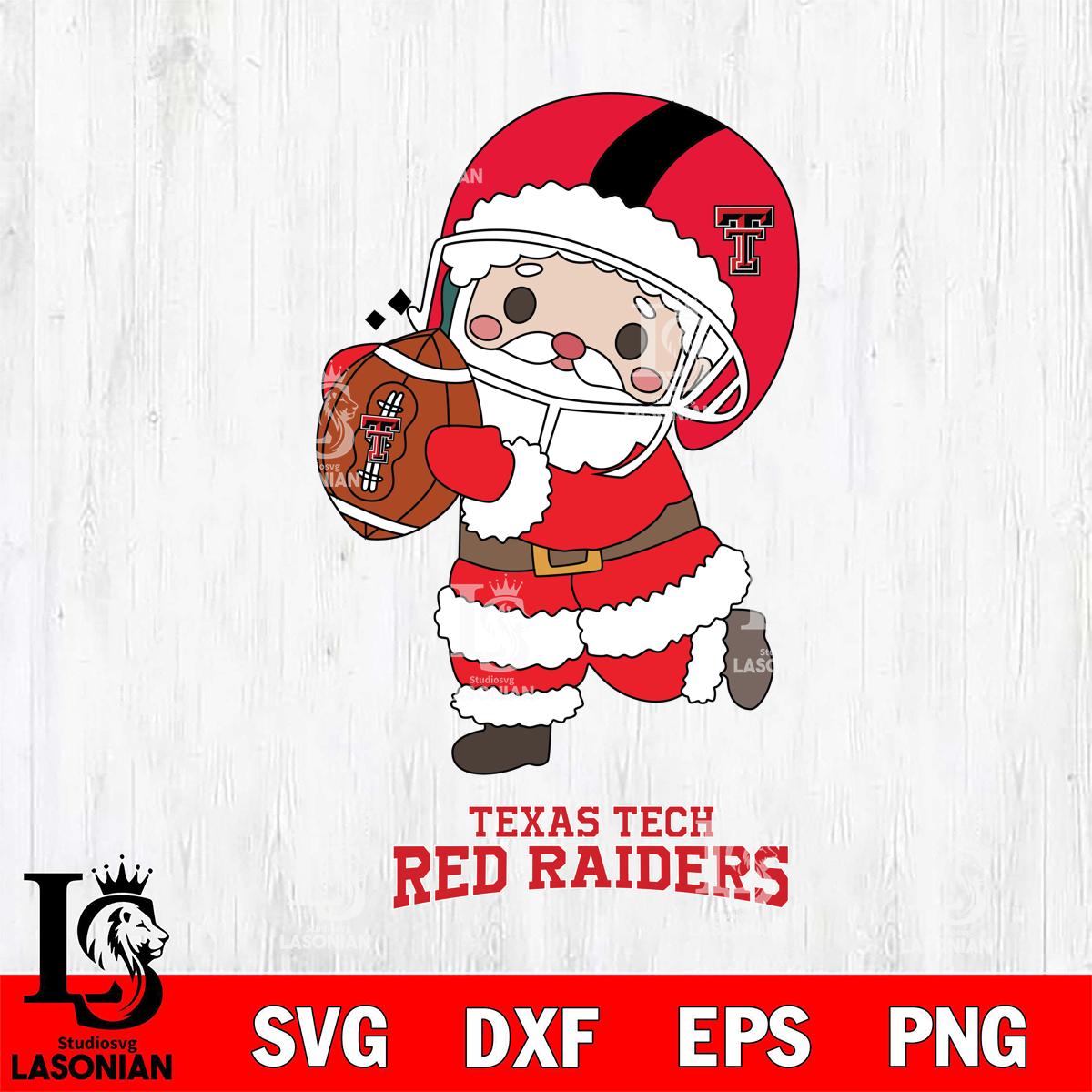 Texas Tech Red Raiders Santa Claus Cute – lasoniansvg