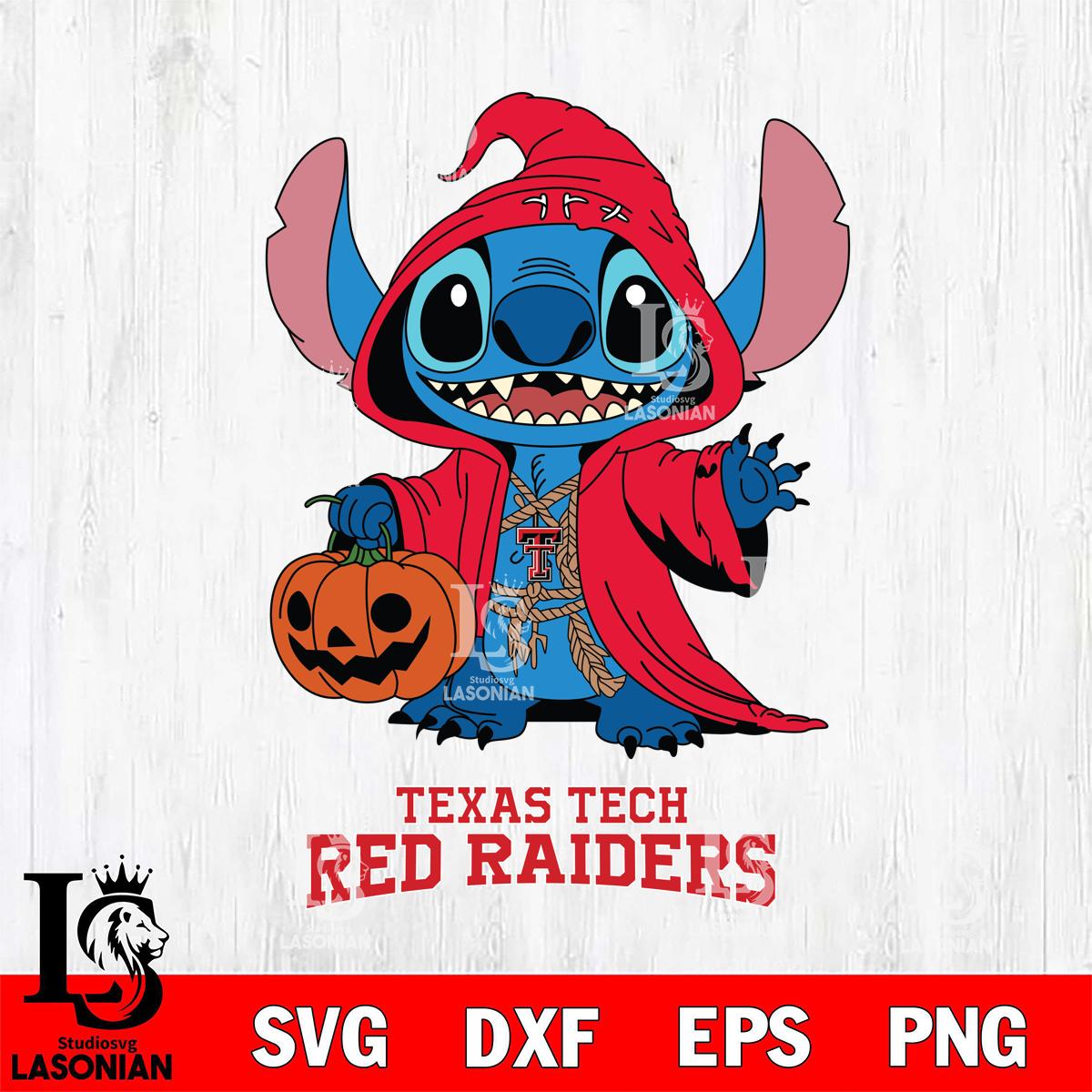 Texas Tech Red Raiders Stitch Horror – lasoniansvg
