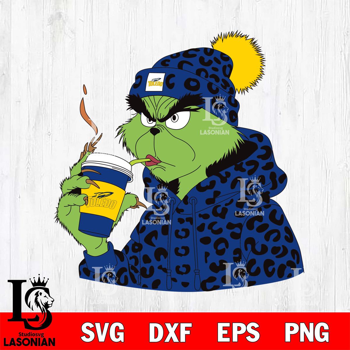 Toledo Rockets Boujee Grinch 8 – lasoniansvg