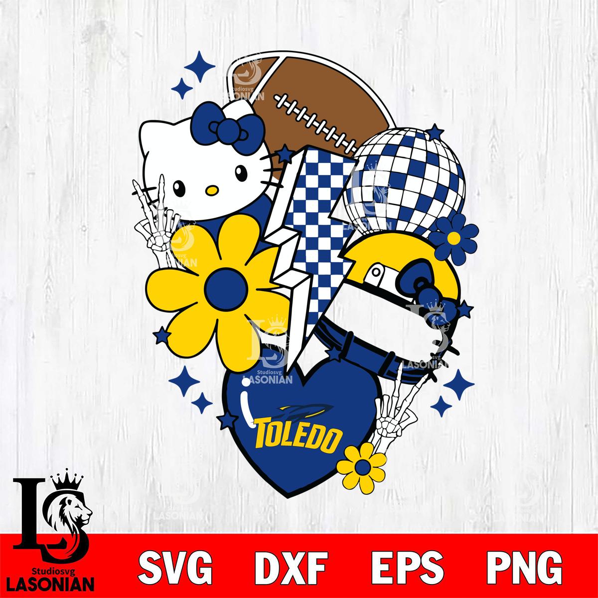 Toledo Rockets Hello Kitty NCAA 2 – lasoniansvg