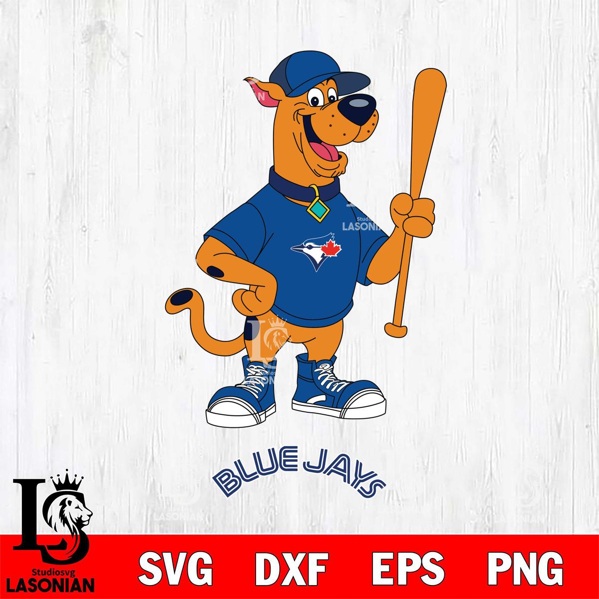 Toronto Blue Jays scooby baseball – lasoniansvg