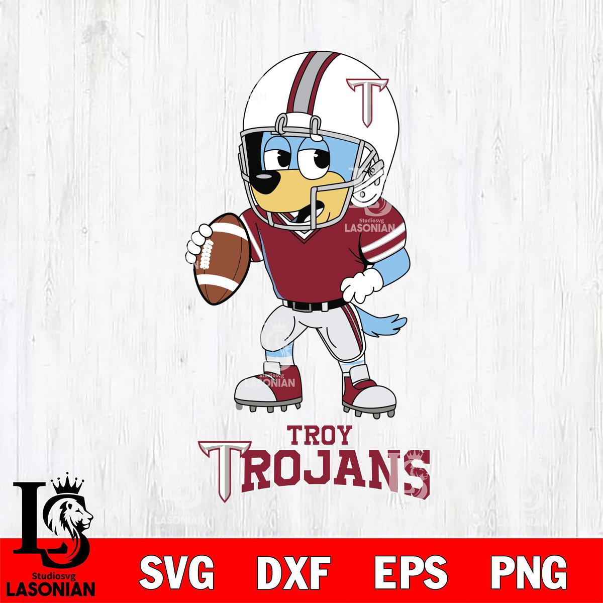 Troy Trojans Bluey rugby – lasoniansvg