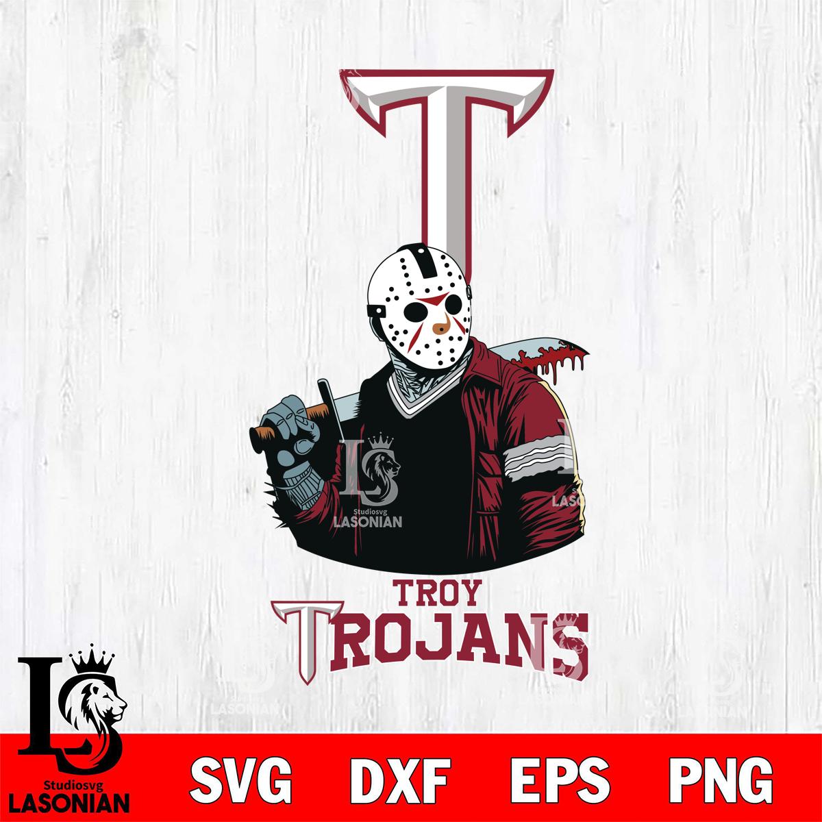 Troy Trojans Jason Voorhees 10 – lasoniansvg