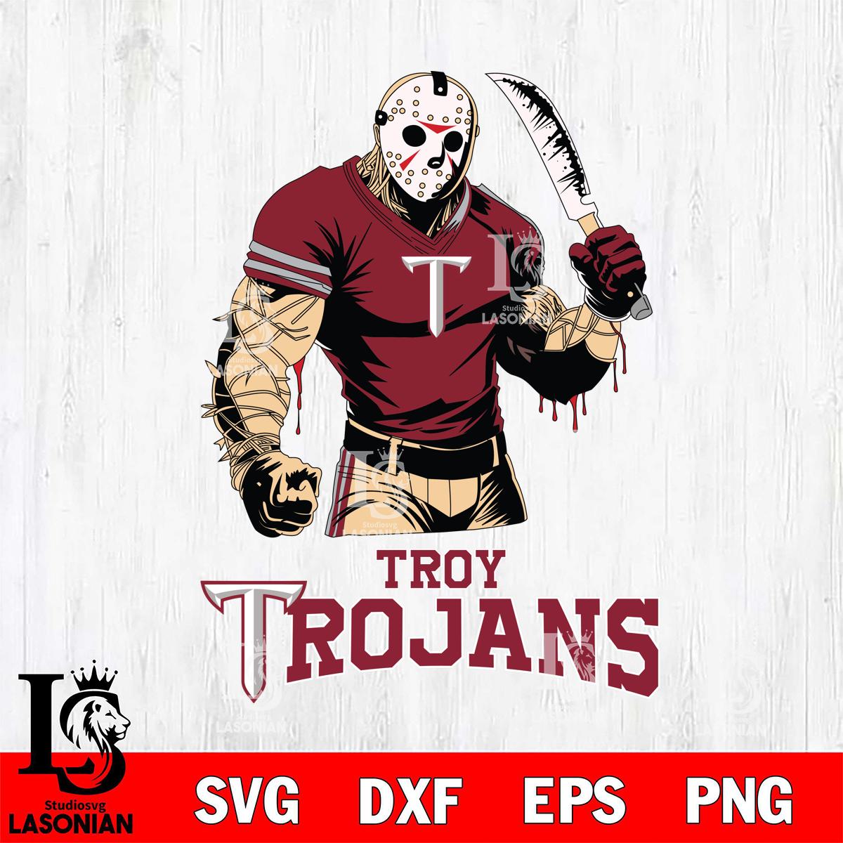 Troy Trojans Jason Voorhees – lasoniansvg