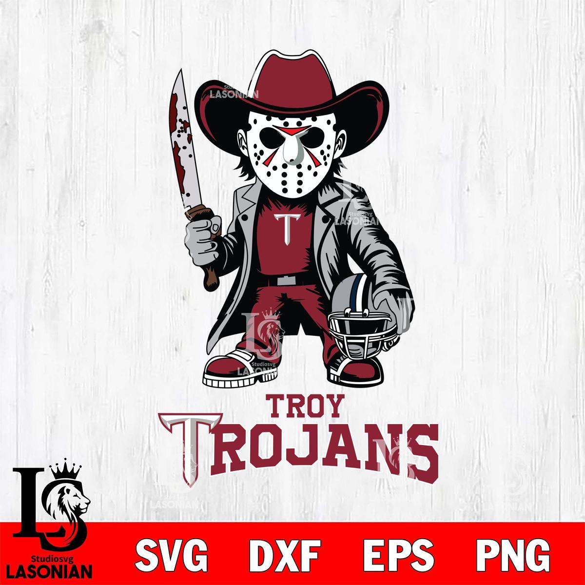 Troy Trojans Jason Voorhees 3 – lasoniansvg