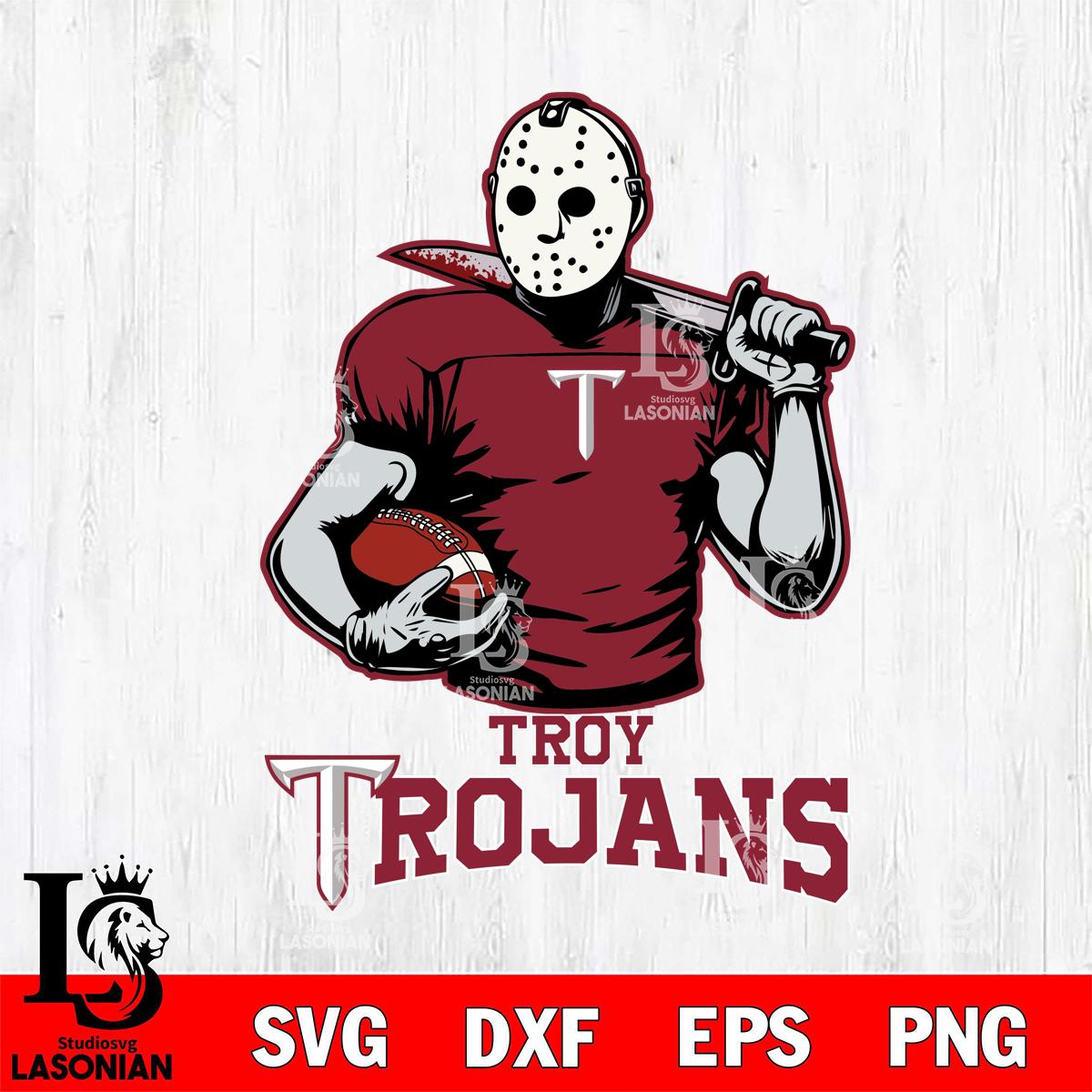 Troy Trojans Jason Voorhees 9 – lasoniansvg