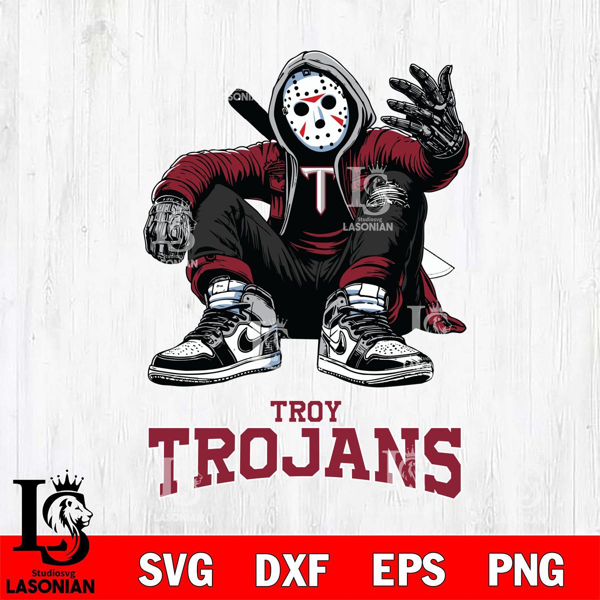Troy Trojans Jason Voorhees Halloween SVG – lasoniansvg