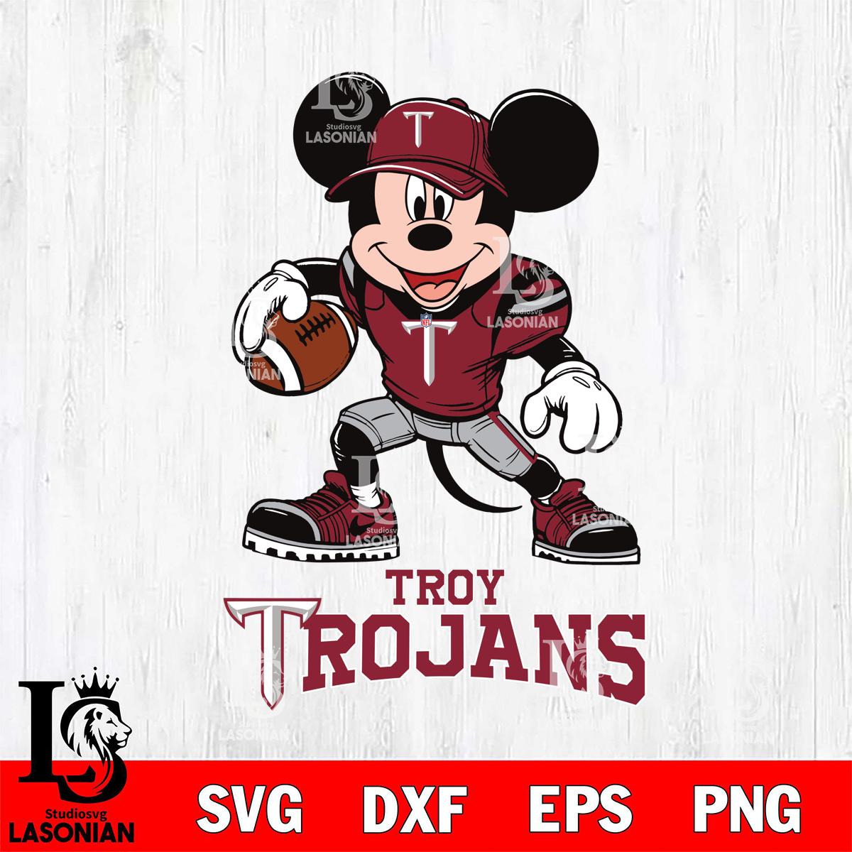 Troy Trojans Mikey Mouse Disney – lasoniansvg
