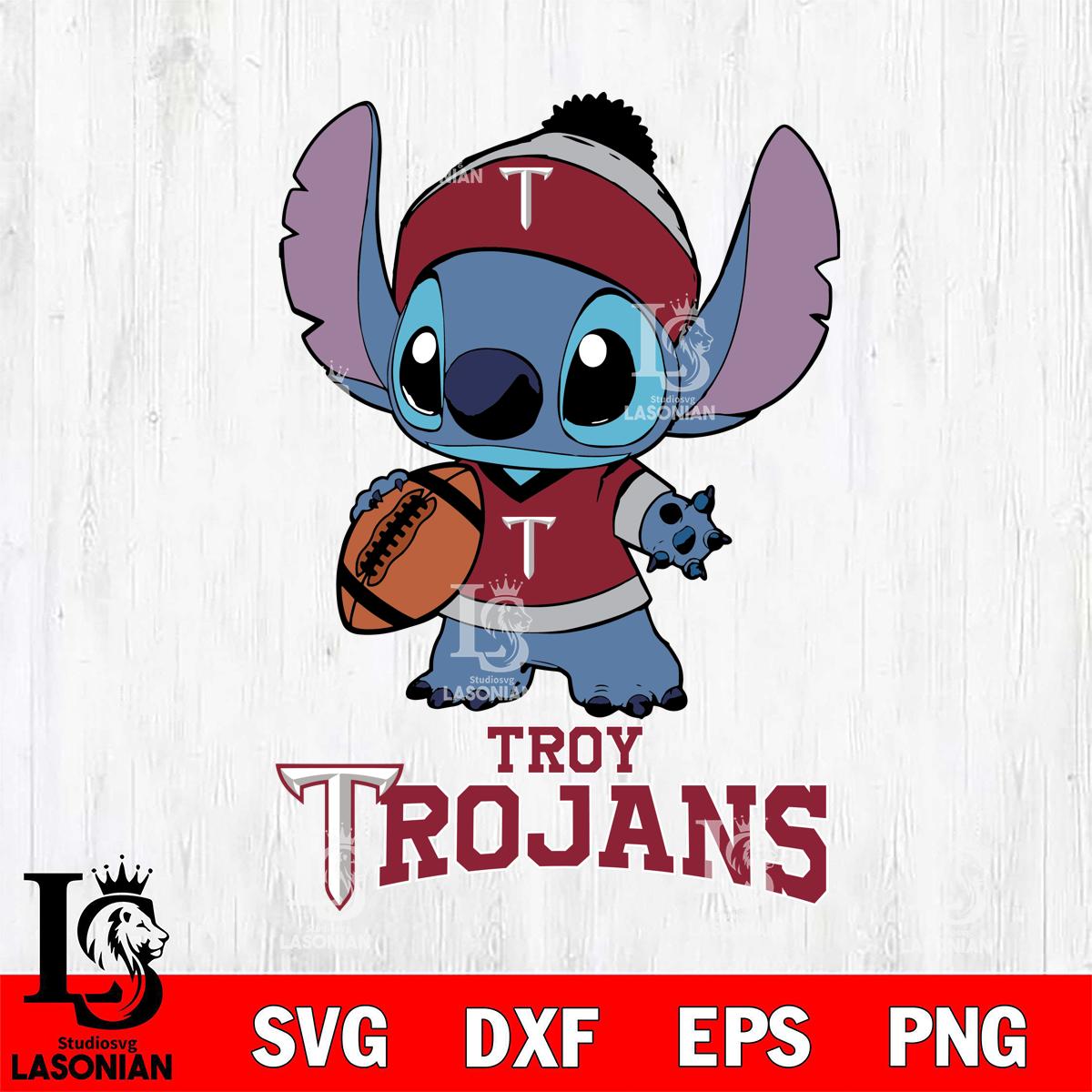 Troy Trojans Stitch Disney – lasoniansvg