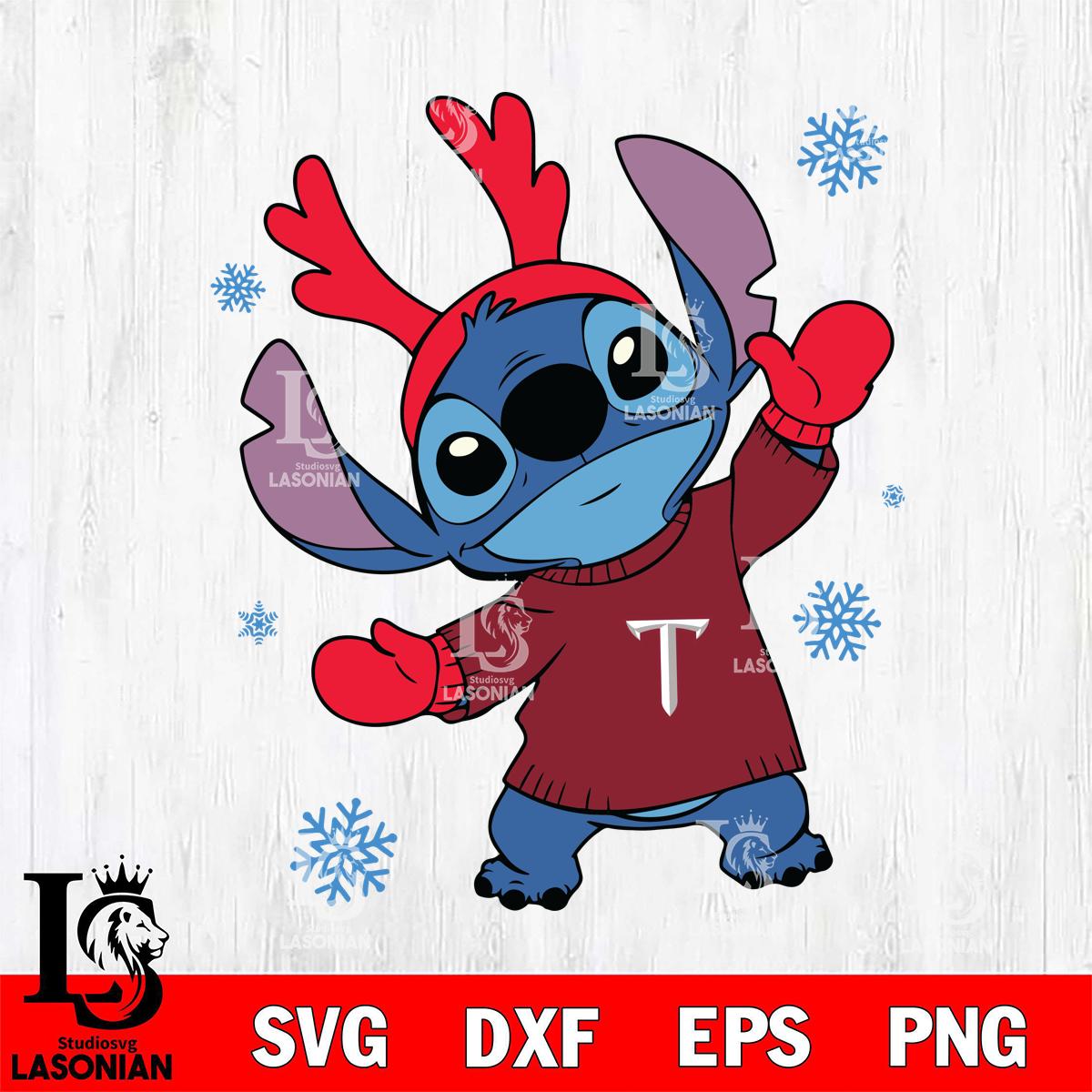 Troy Trojans Stitch Santa Christmas – lasoniansvg
