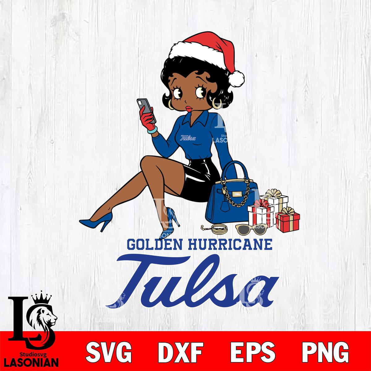 Tulsa Golden Hurricane Betty Boop Phone – lasoniansvg
