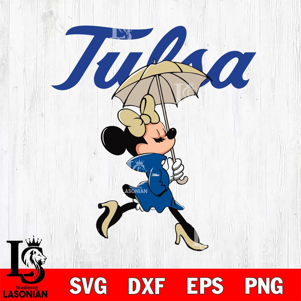 Tulsa Golden Hurricane Fancy Minnie – lasoniansvg