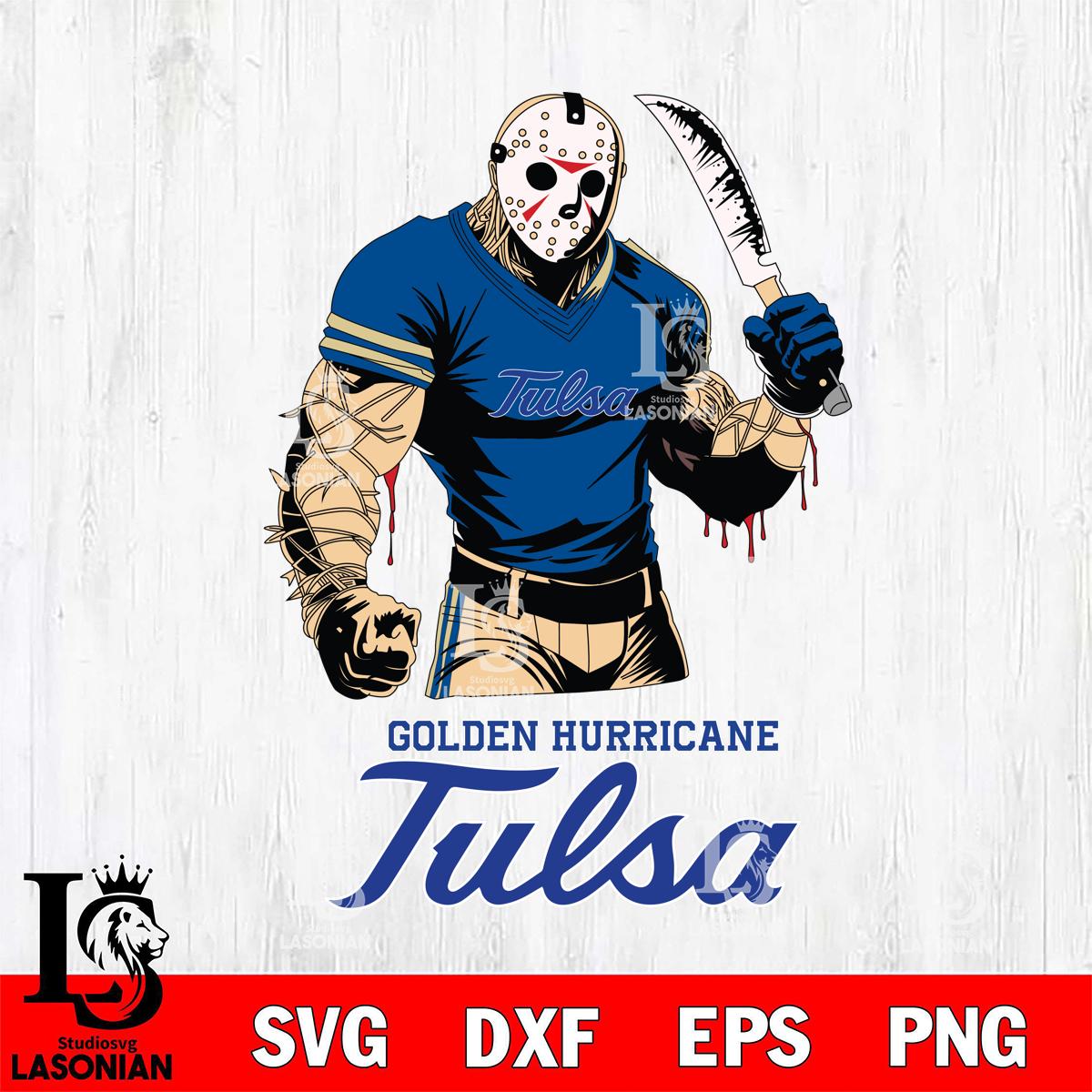 Tulsa Golden Hurricane Jason Voorhees – lasoniansvg
