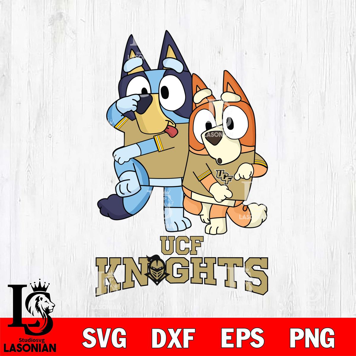 UCF Knights Bluey & Bingo – lasoniansvg