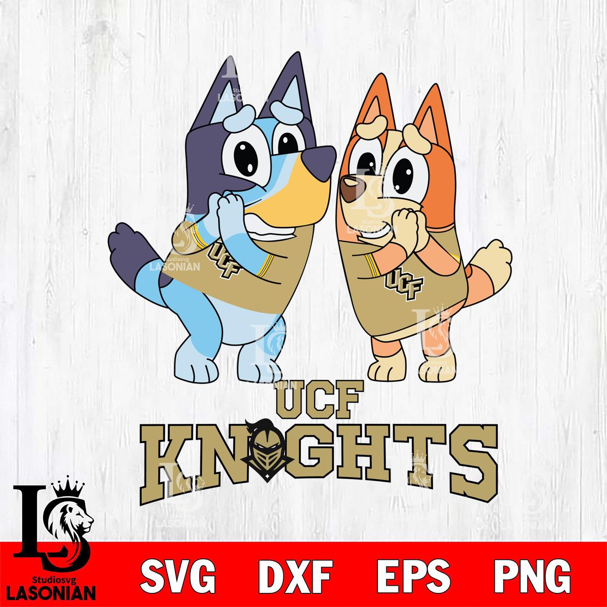 UCF Knights Bluey & Bingo 5 – lasoniansvg