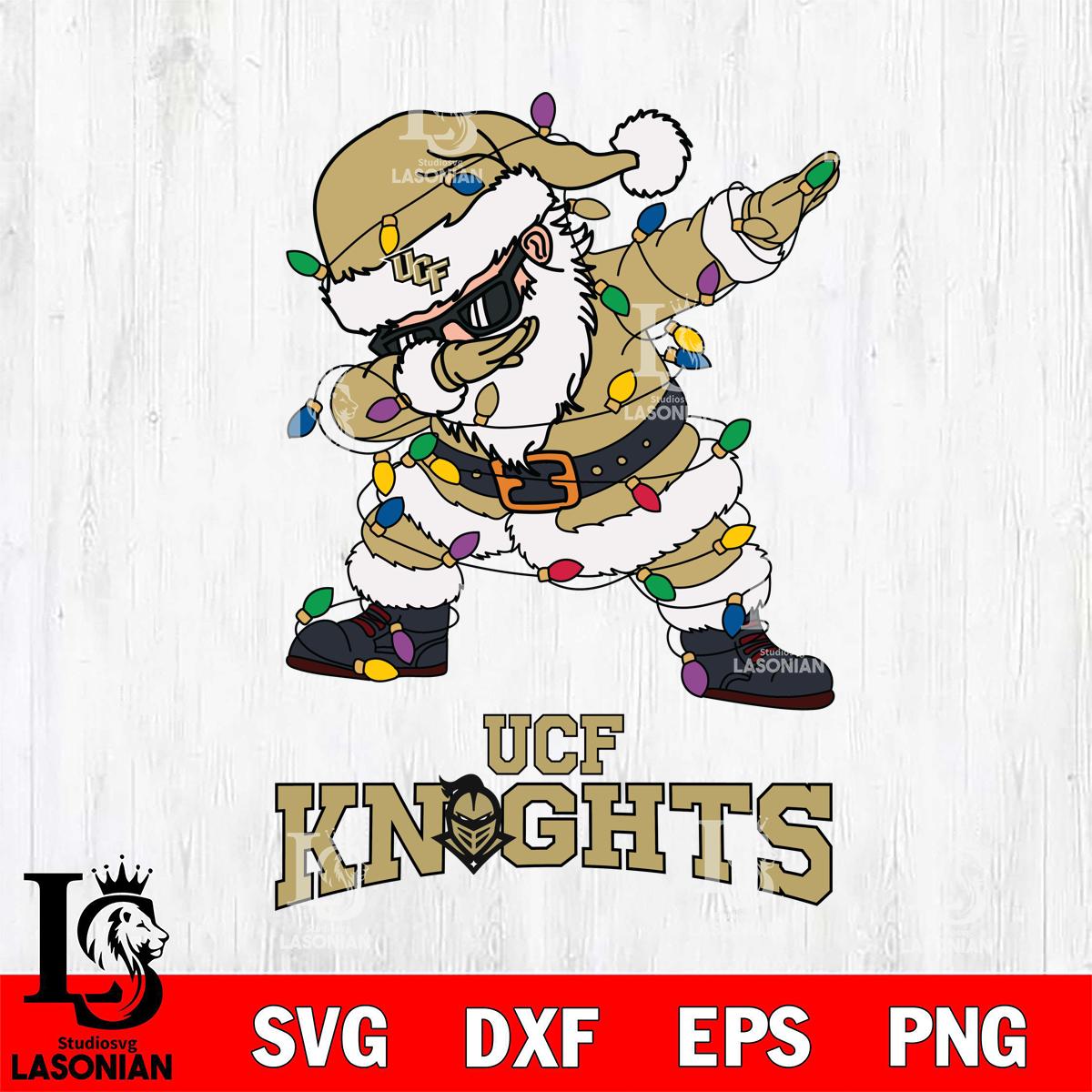 UCF Knights Dabbing Santa Claus Ugly Christmas – lasoniansvg