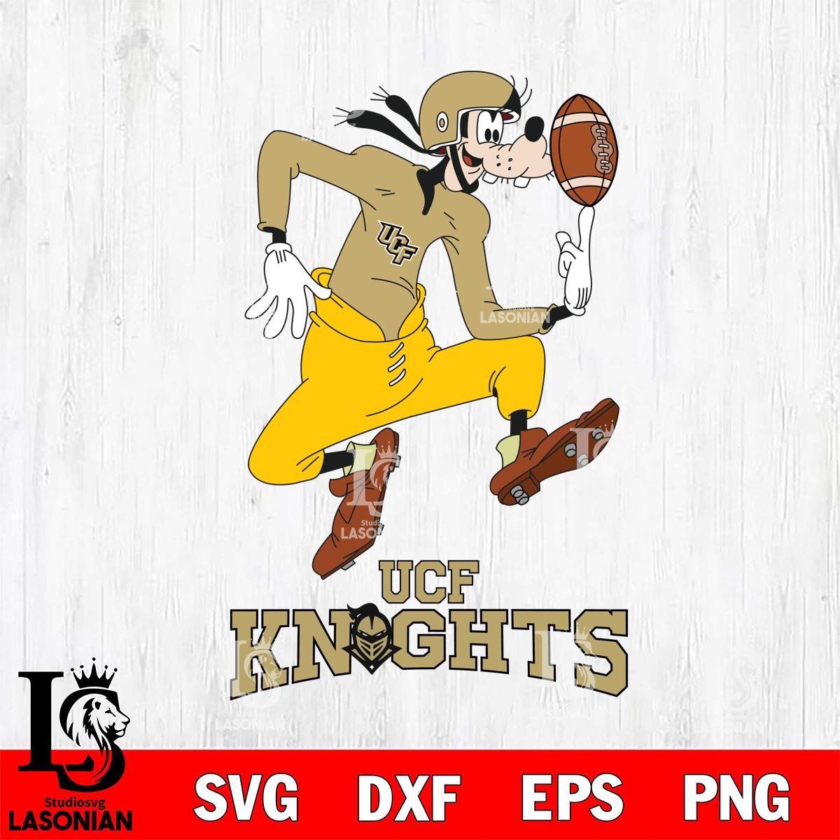 UCF Knights Goofy Circus Football – lasoniansvg