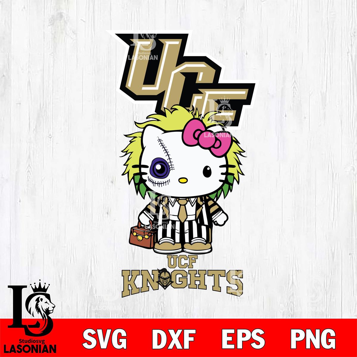 UCF Knights Hello Kitty Horror 8 – lasoniansvg