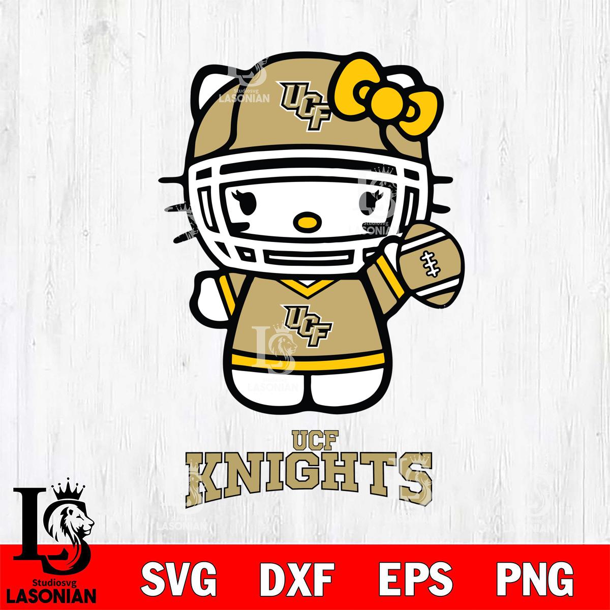 UCF Knights Hello Kitty NCAA 1 – lasoniansvg