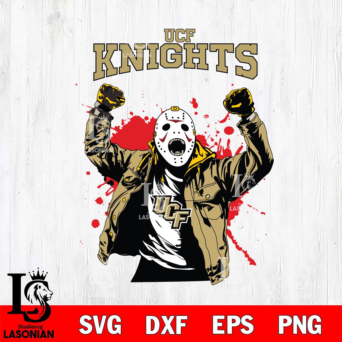 UCF Knights Jason Voorhees Horror Halloween 3 – lasoniansvg