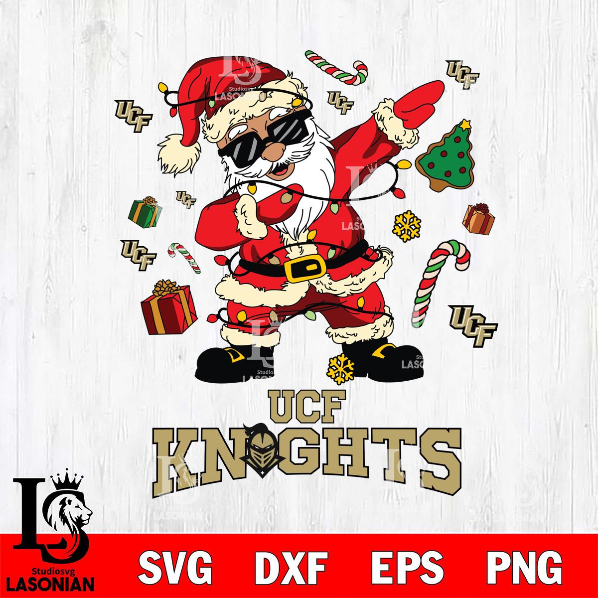 UCF Knights Santa Claus Football – lasoniansvg