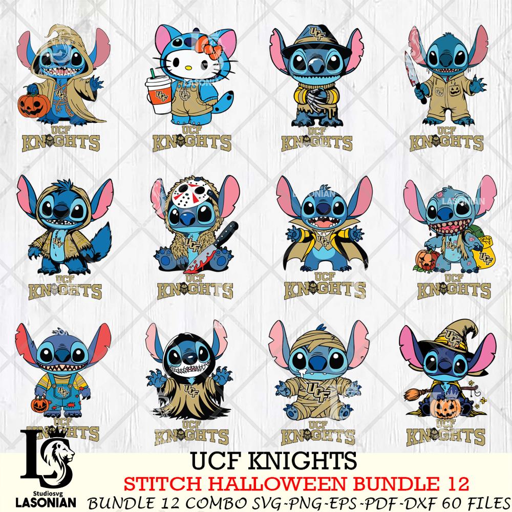 UCF Knights Stitch Horror Bundle 12 SVG – lasoniansvg
