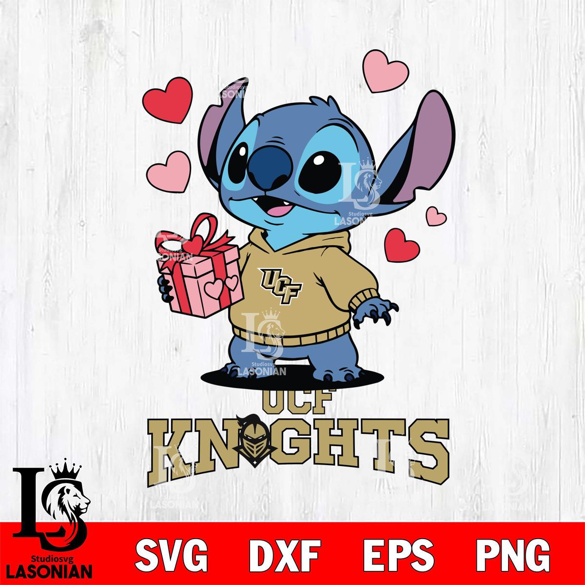 UCF Knights Stitch gift Digital Download, NCAA SVG DXF EPS PNG PDF File ...