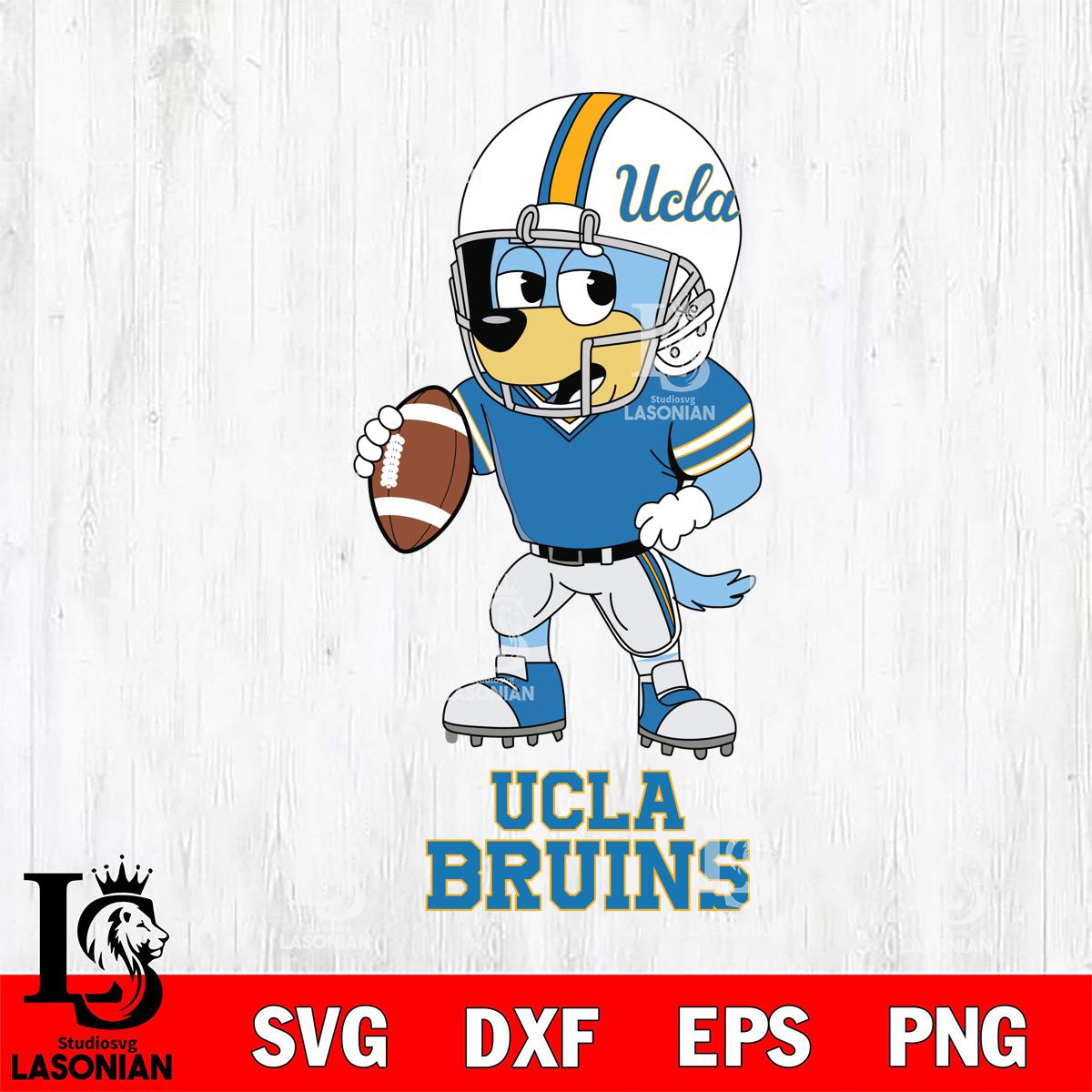 UCLA Bruins Bluey rugby – lasoniansvg