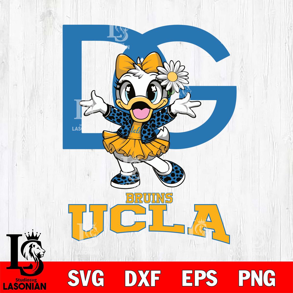 UCLA Bruins Dolce And Gabbana Daisy Duck Disney – lasoniansvg