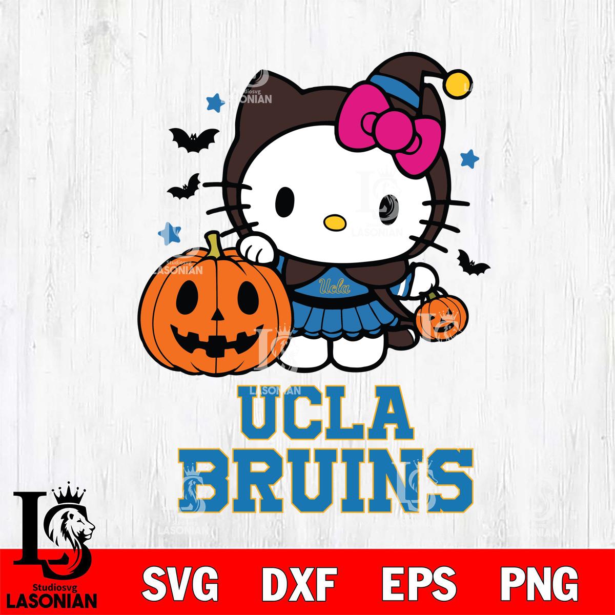 UCLA Bruins Hello Kitty Horror 1 – lasoniansvg