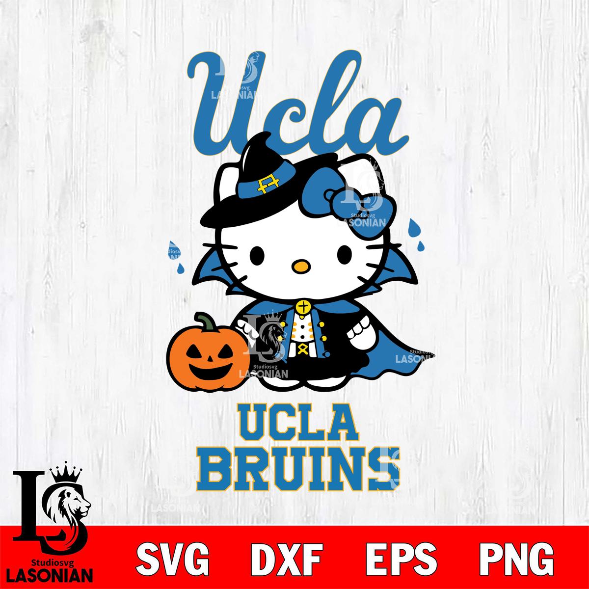 UCLA Bruins Hello Kitty Horror 9 – lasoniansvg
