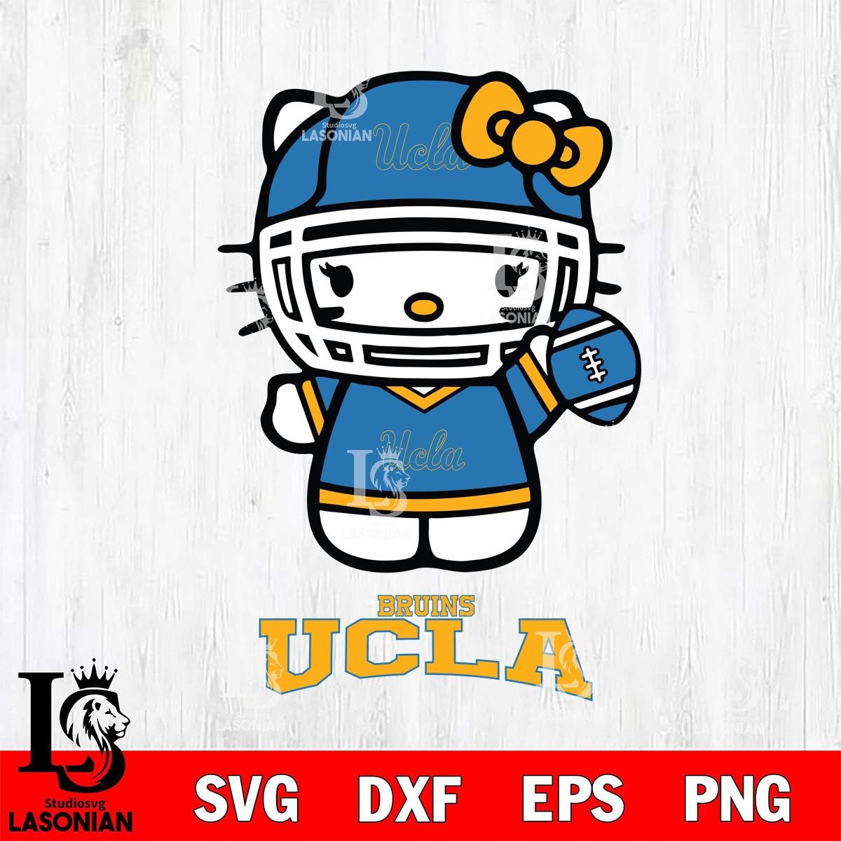 UCLA Bruins Hello Kitty NCAA 1 – lasoniansvg