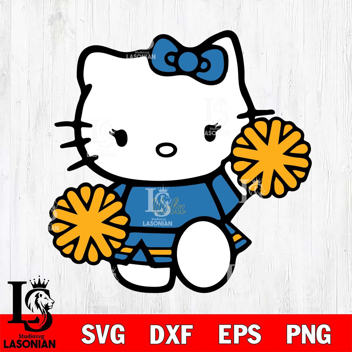 UCLA Bruins Hello Kitty sport 4 – lasoniansvg
