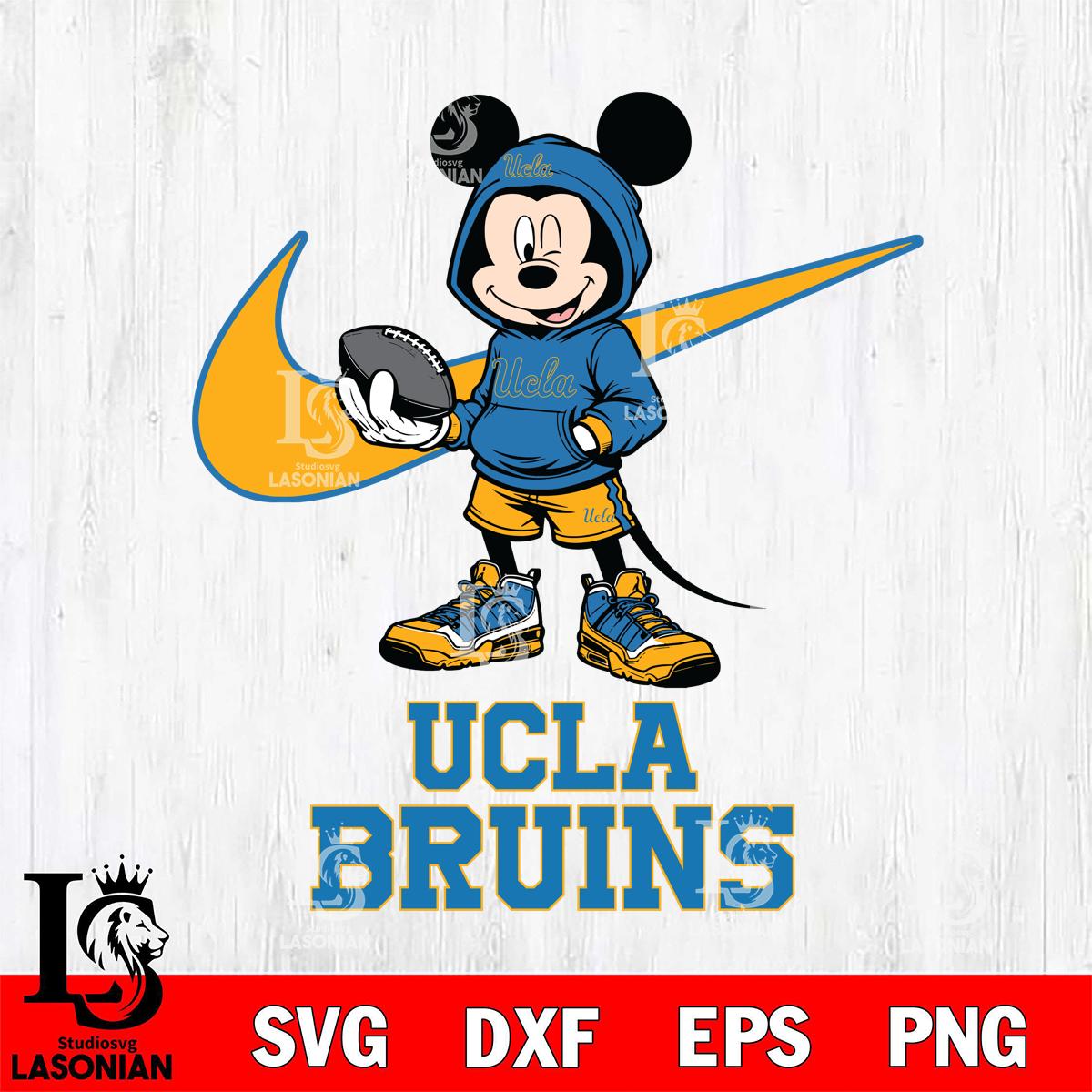 UCLA Bruins Mikey Mouse Disney NIKE – lasoniansvg