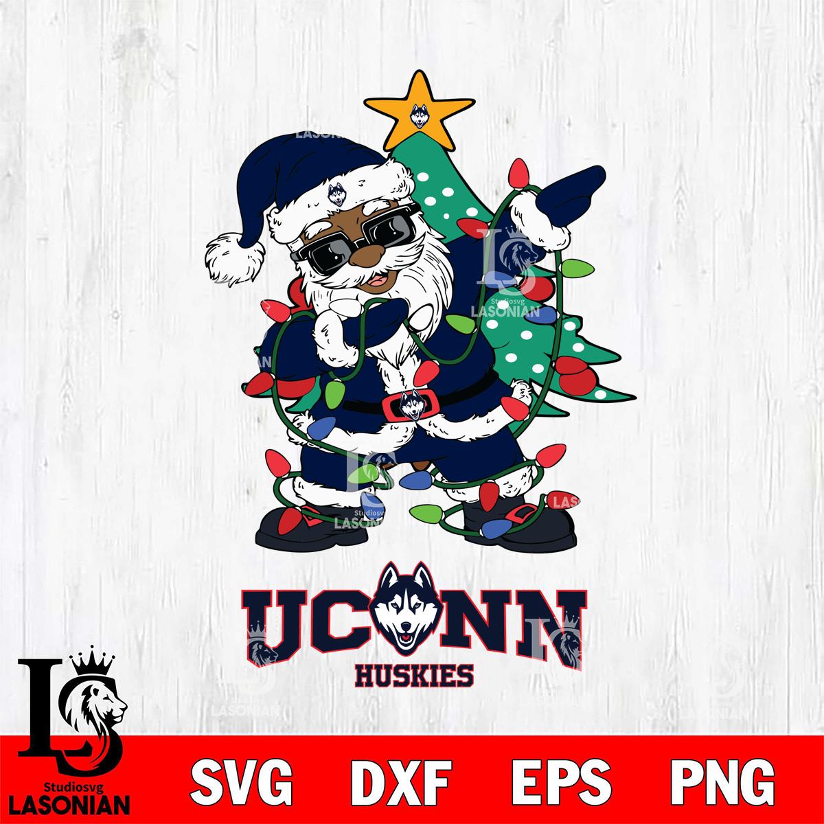 UConn Huskies Santa Claus Ugly Christmas – lasoniansvg