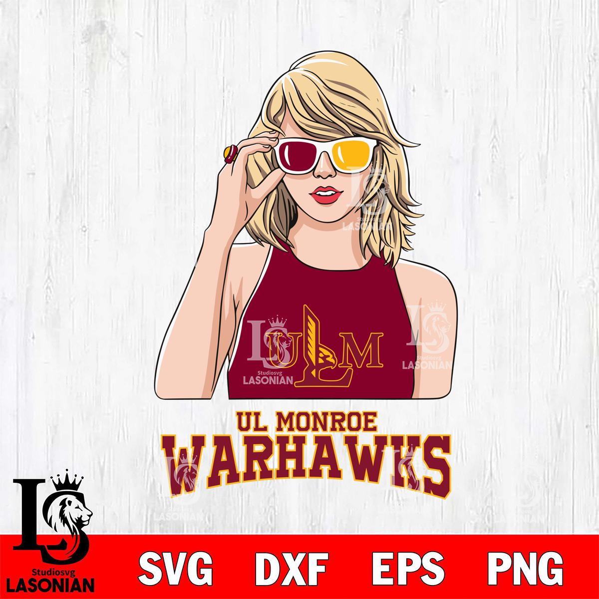 UL Monroe Warhawks And Taylor Swift Fan – lasoniansvg