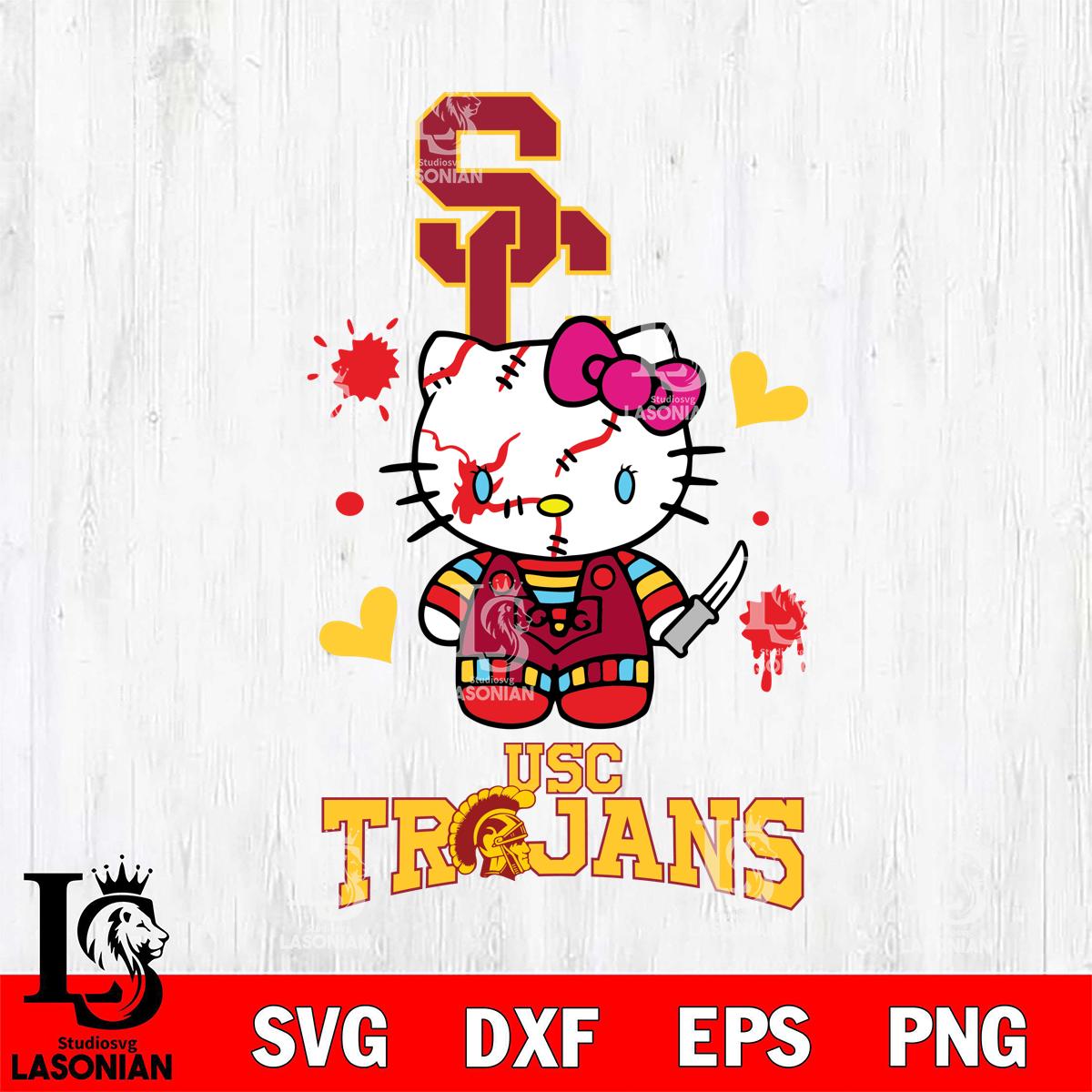 USC Trojans Hello Kitty Horror 2 – lasoniansvg