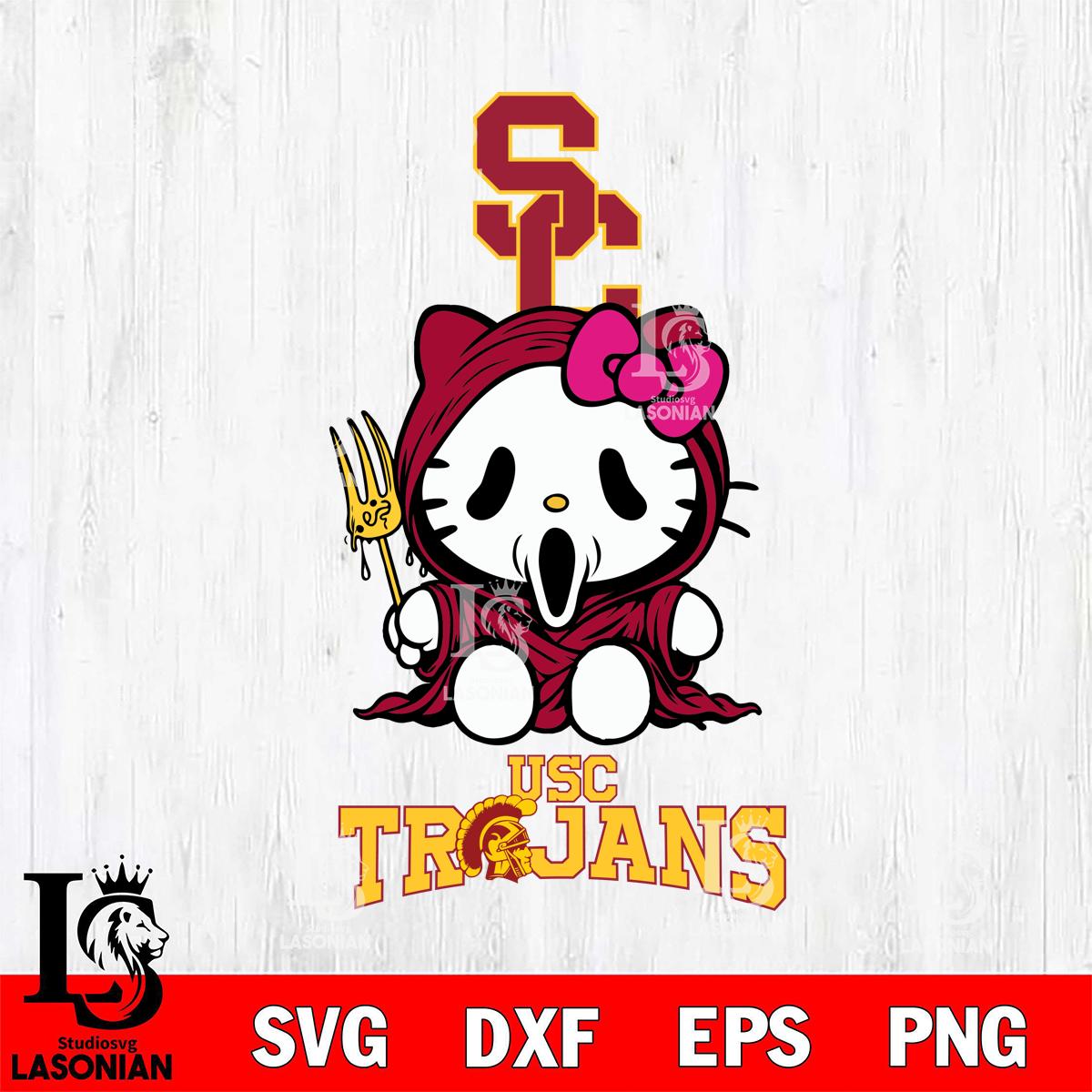 USC Trojans Hello Kitty Horror 4 – lasoniansvg