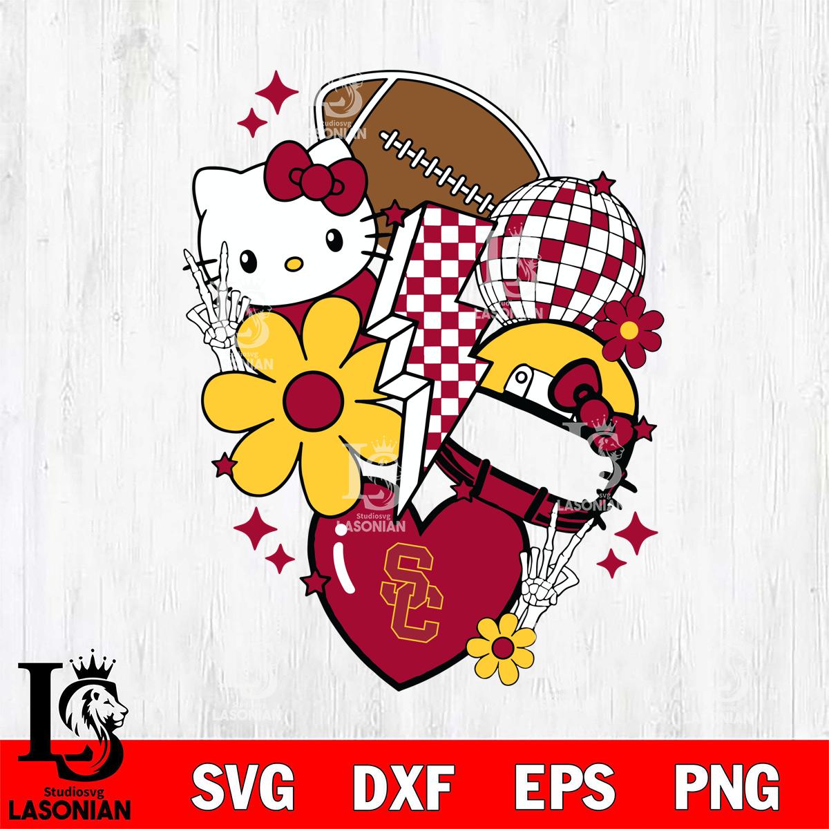USC Trojans Hello Kitty NCAA 2 – lasoniansvg