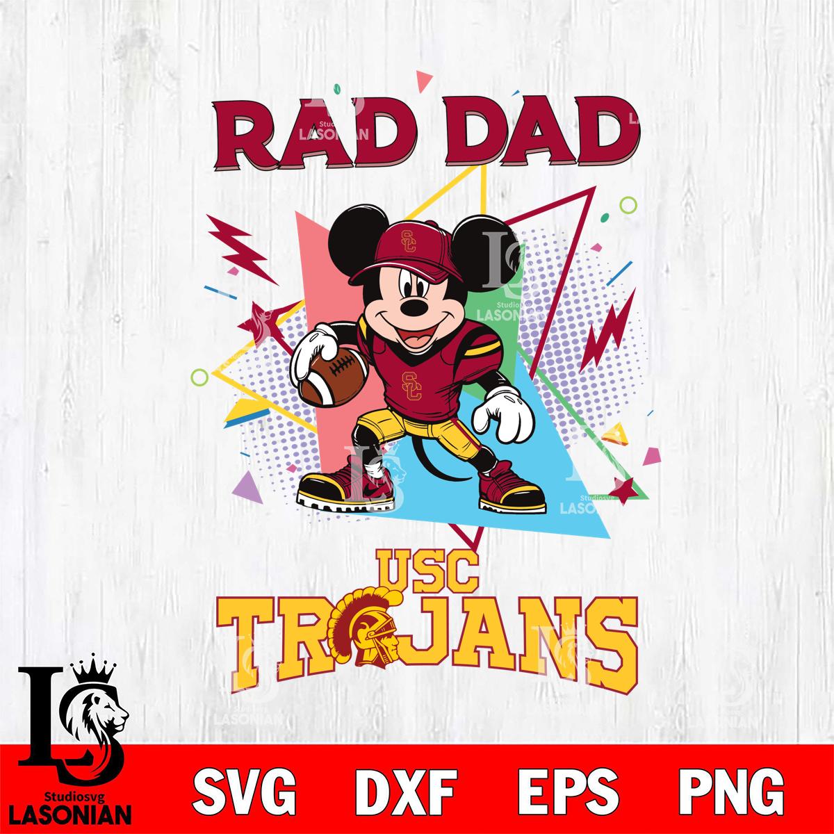 USC Trojans Mickey Mouse Sport Rad Dad – lasoniansvg