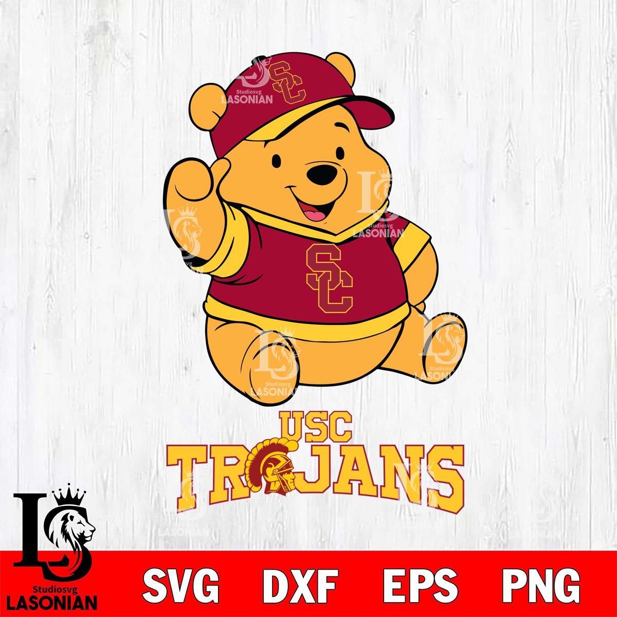 USC Trojans Pooh Bear Disney – lasoniansvg