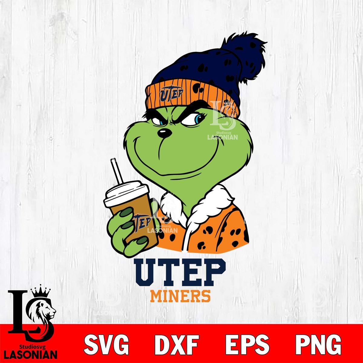 UTEP Miners Grinch hat – lasoniansvg