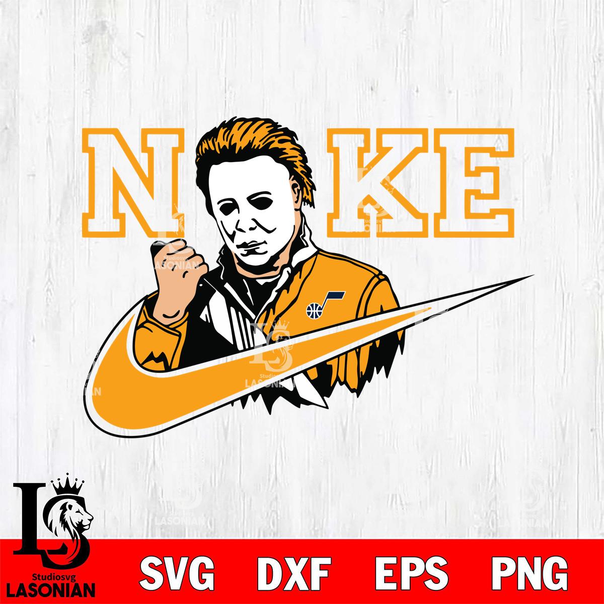 Utah Jazz Michael Myers Nike – lasoniansvg