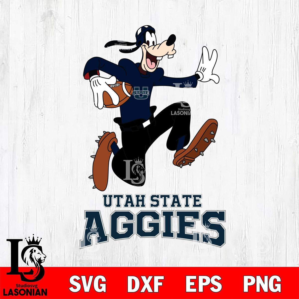 Utah State Aggies Goofy rugby Sport – lasoniansvg