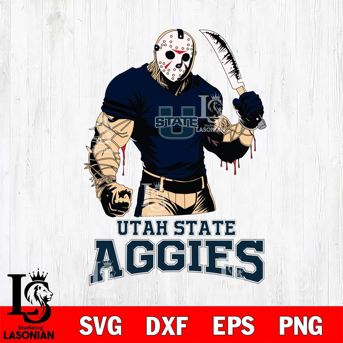 Utah State Aggies Jason Voorhees – lasoniansvg