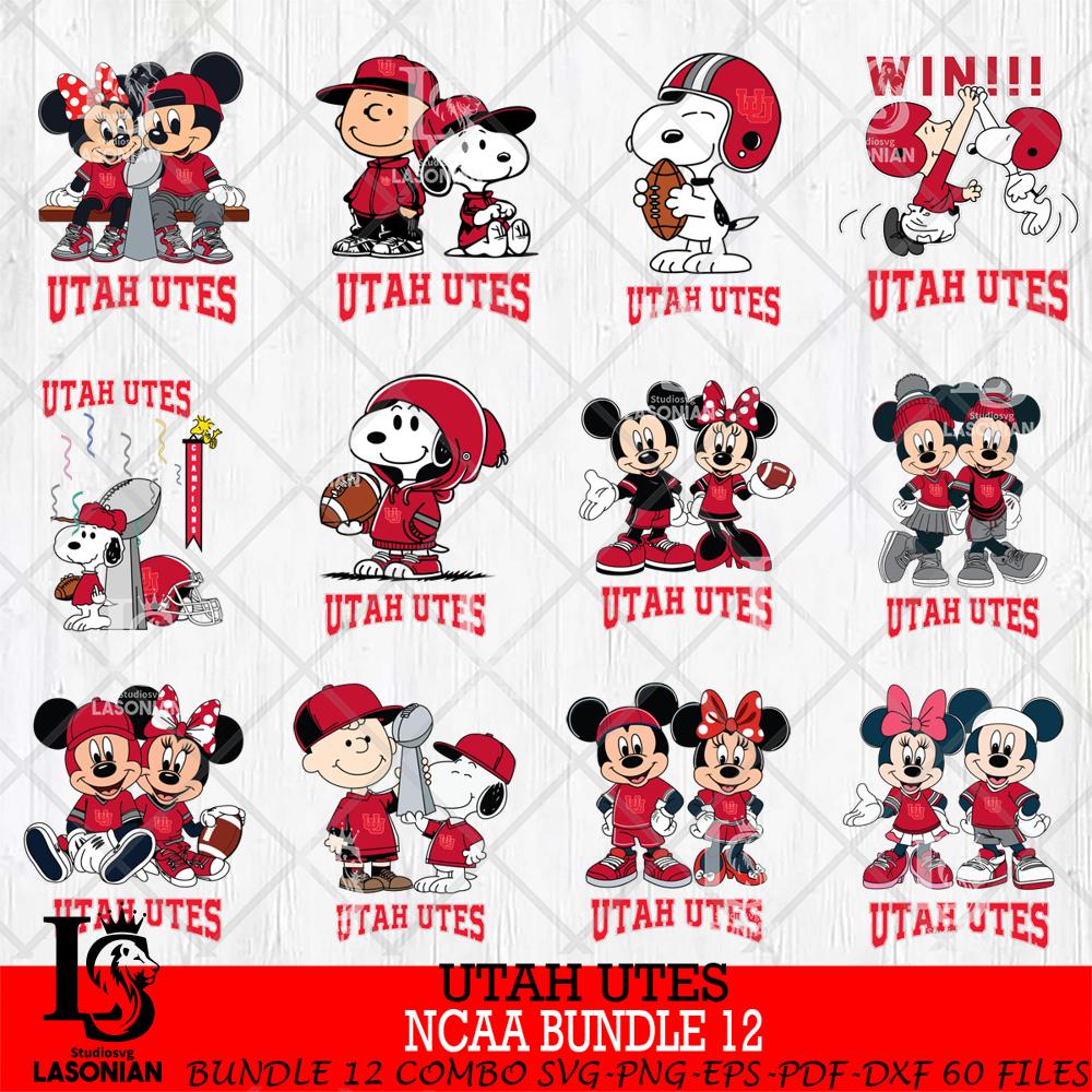 Utah Utes NCAA Bundle 12 – lasoniansvg