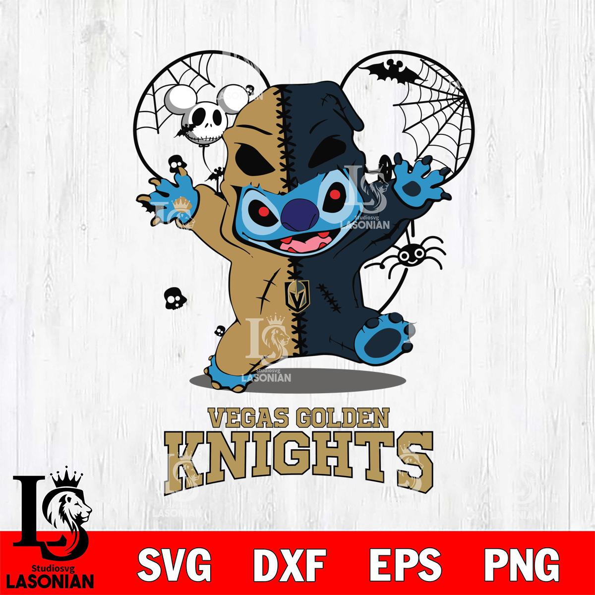 Vegas Golden Knights Stitch Horror Halloween 2 – lasoniansvg